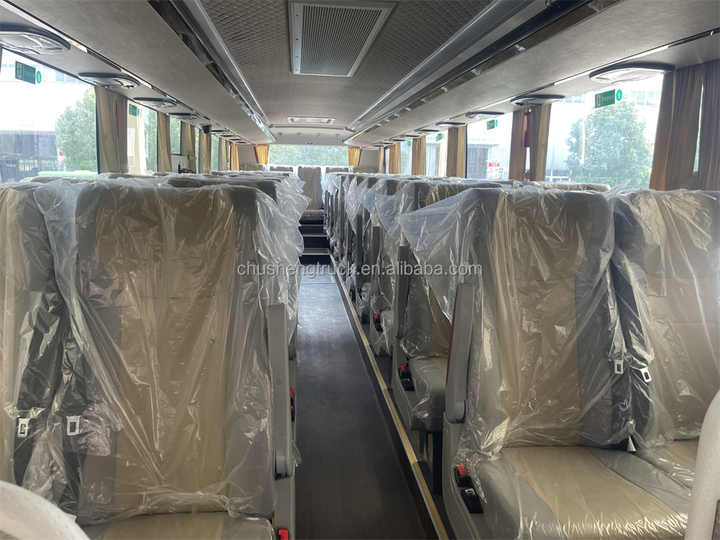 12-meter Touring Coach with Manual Transmission Diesel Fuel Euro 3