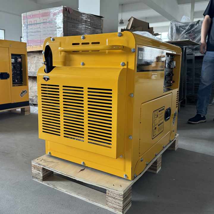 5kva 5kw 10kva 8kw 220v 380v ATS Air Cooled Silent Diesel Generator Home Use