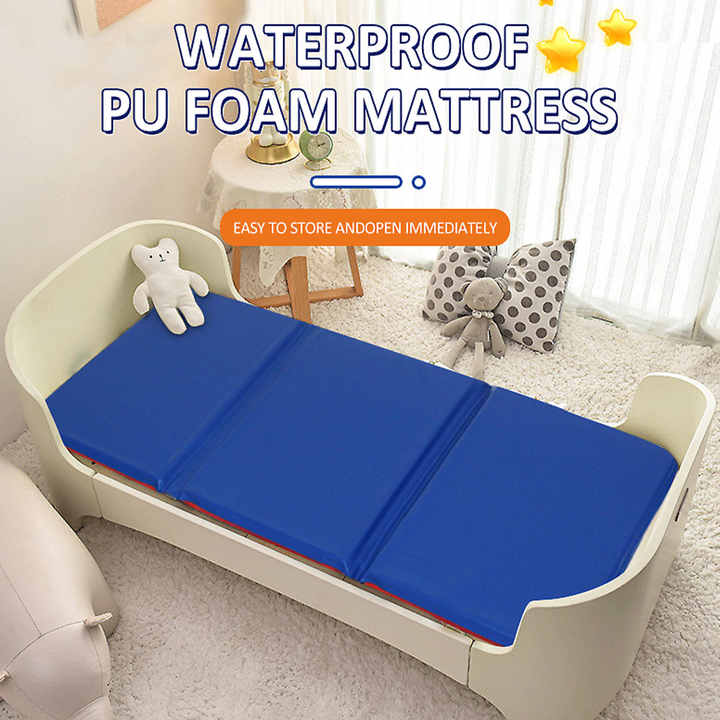 Soft Foldable Toddler Nap Mat Family and Daycare Kids Nap Mat for Baby ...