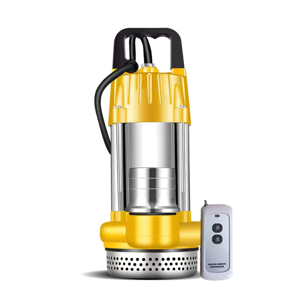 FL-93A 10m3/H Brushless Motor Remote Control Submersible Solar Water ...