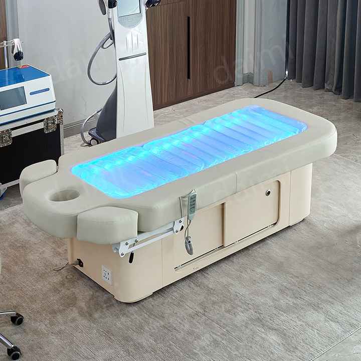 Luxury Modern Spa Water Bed Massage Beauty Bed Chair Table with ...