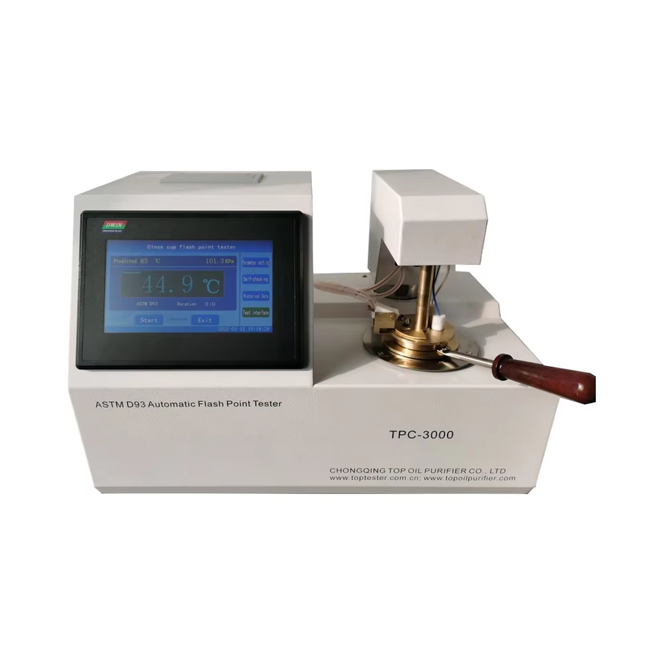 TPC-3000 ASTM D93 Practical Petroleum Product LCD Screen Closed Cup ...