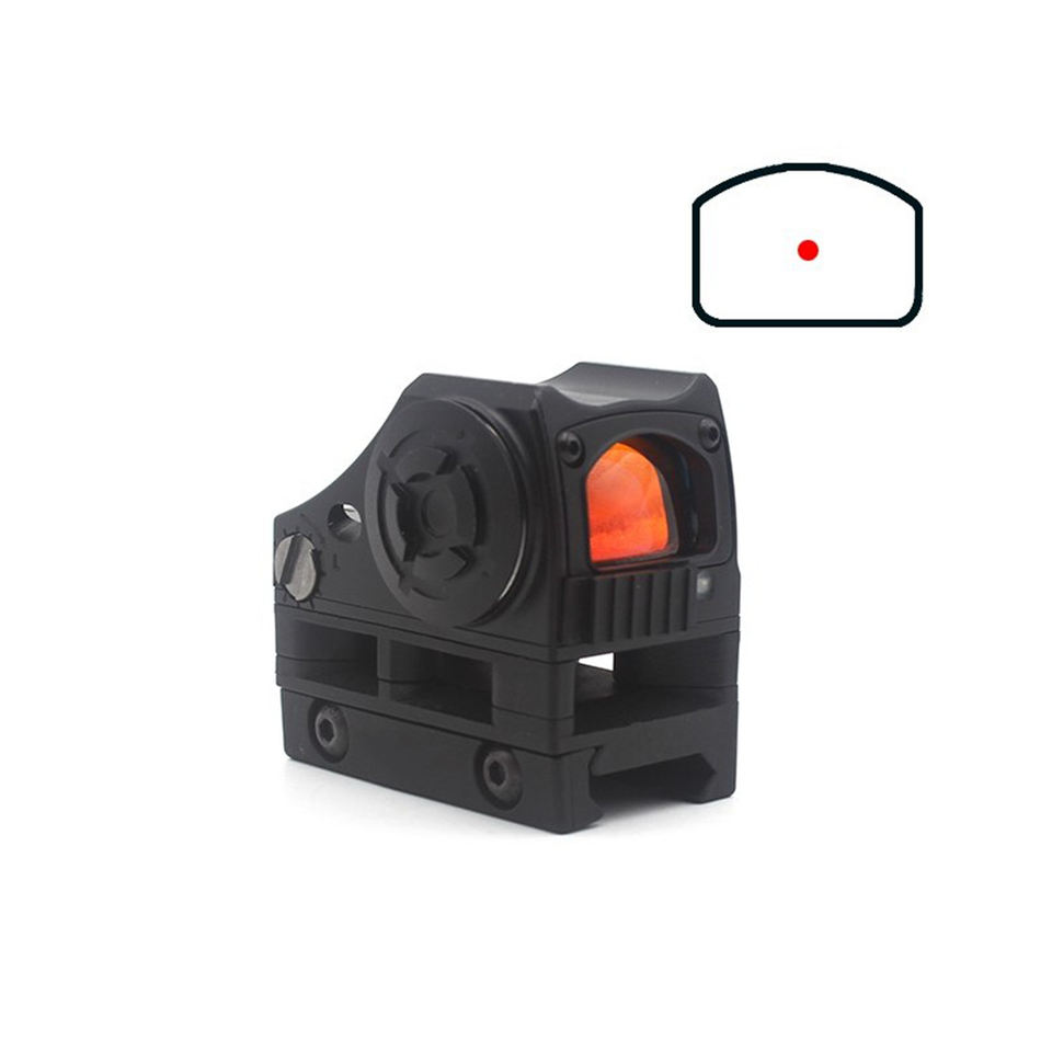 Mini Red Dot Reflex Sight Close-Range Sporting CQB Hunting Optic Scope ...