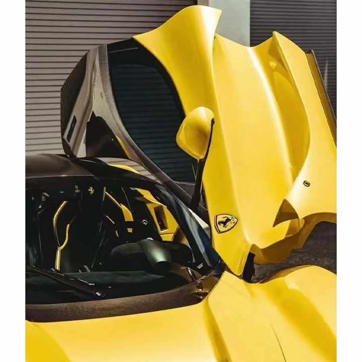 Chameleon Yellow Car Body Wrap Vinyl Film Glossy TPUs Self Healing ...