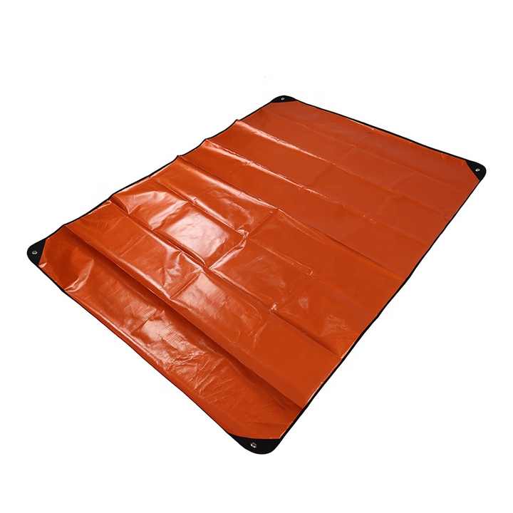 Four Layers Thickening Orange Waterproof Emergency Blanket