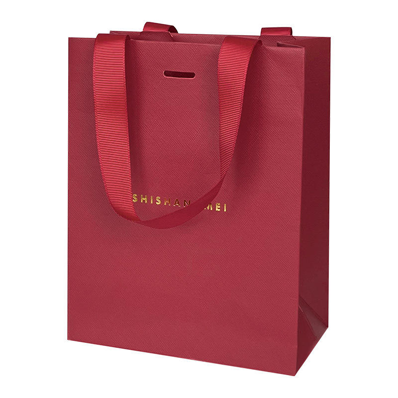 Custom Logo Paper Bags for Clothing Stores Durable Kraft Paper with ...
