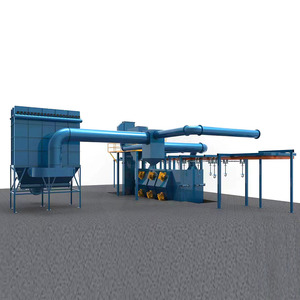 Wholesale steel beam sand blast cleaning machine – Surface Blasting ...