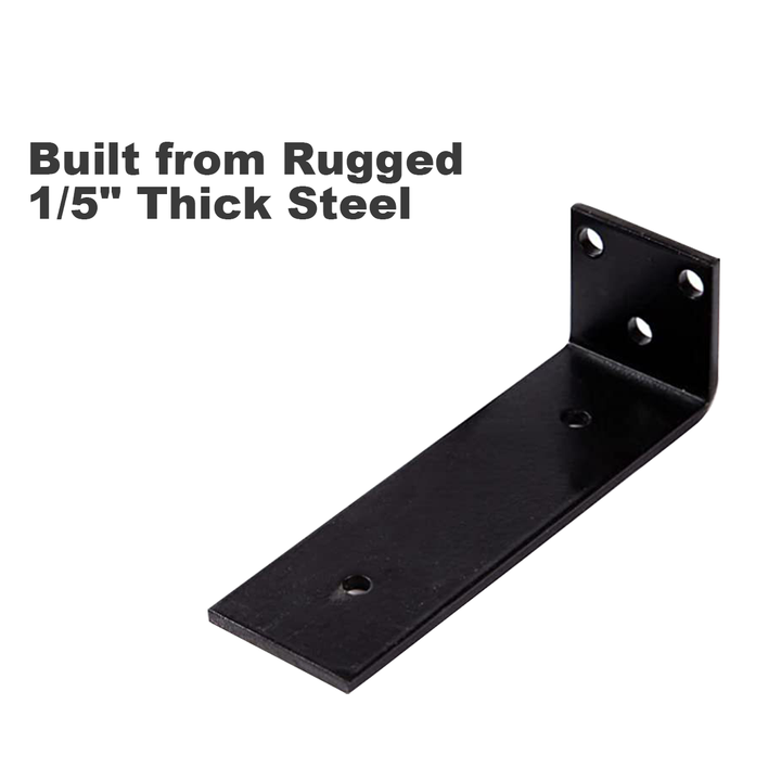 Modern L-type Wall-mounted Stainless Steel Shelf Bracket Industrial ...