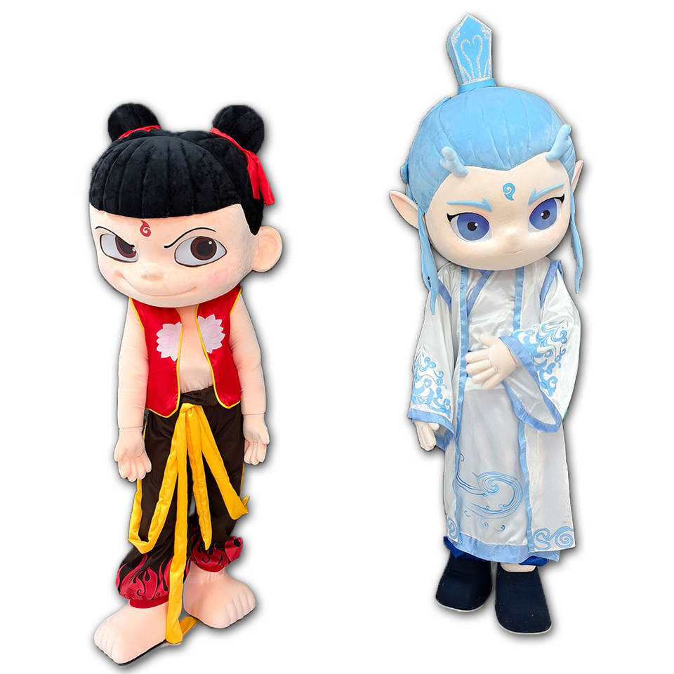 Nezha Doll Cosplay Costume - Plush Anime Expo Action Figure