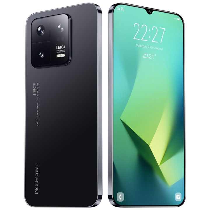 Smartphone M14 PRO with perforated 7.2 inch large screen, 8 million ...