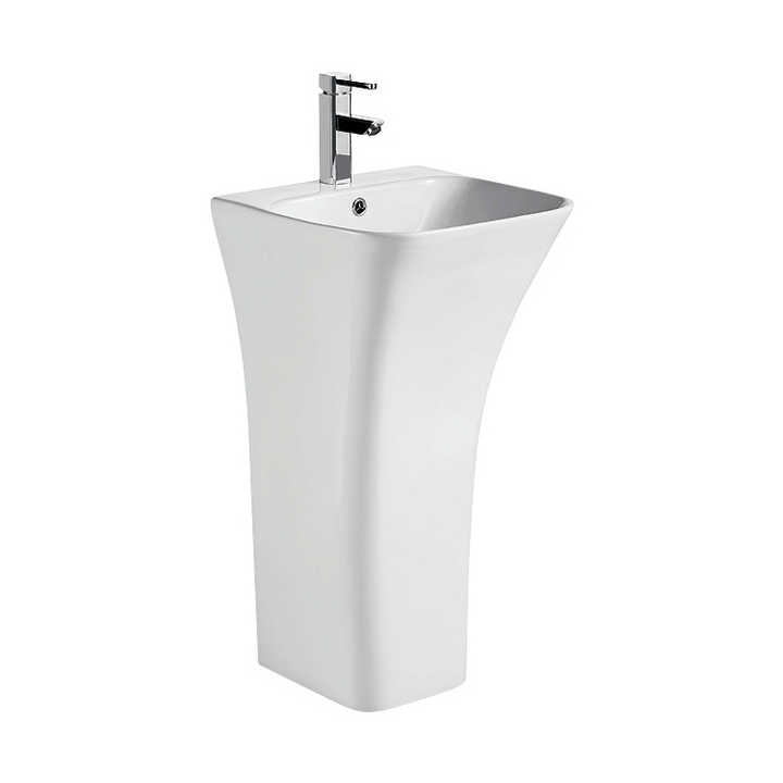 Modern Square Pedestal Washing Hand Basin| Alibaba.com
