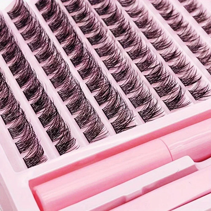 Whale Eyelashes - Natural Segmented Lashes by TZ DIY Clusters