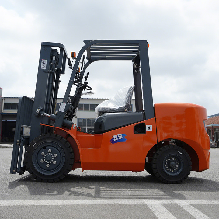 EACHAN Balanced Diesel Forklift Material Handling Hydraulic Diesel ...