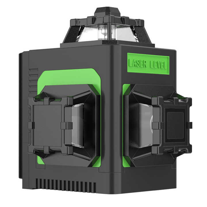 Industrial Grade 12-Line Self-Leveling Green Laser Level 360 Degree ...