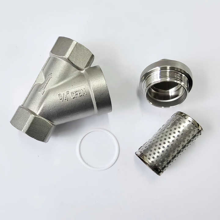 WAKAMASTU OEM Manual Stainless Steel CF8M /304 Threaded Y Type Strainer ...