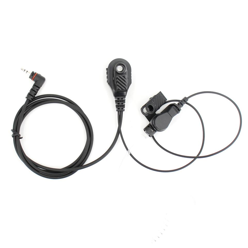 C-shape Earpiece Earphone Headset for HYTERA Walkie Talkies