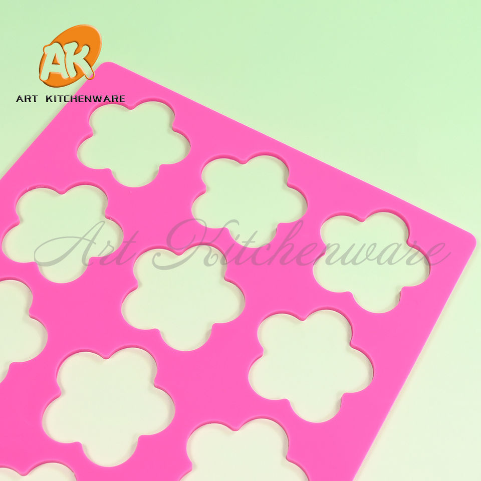 Custom Silicone Chocolate Chablon Stencils - Eco-Friendly Decorating ...