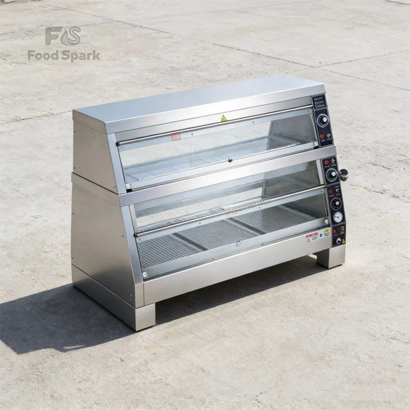 Electric Fried Chicken Display Cabinet KFC-Style Food Warmer for ...