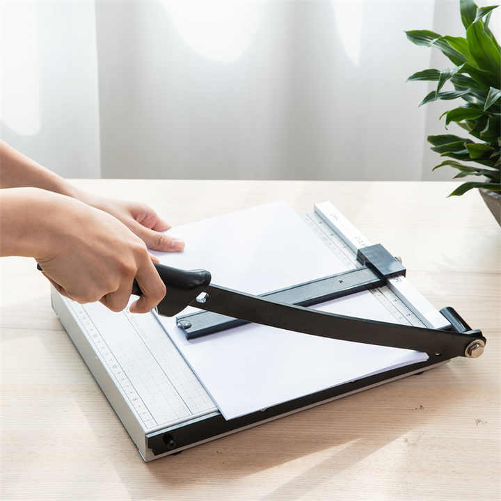 Deli E8014 # Adjustable Paper Trimmer Office Stationery # A4 # White ...
