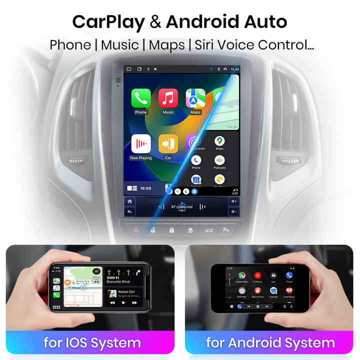 Junsun Tesla Style Car Stereo For Opel Astra J & Buick Verano 2009-2013 ...