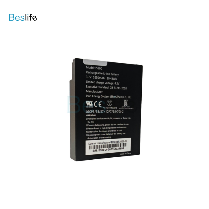 The Original Power Supply Lithium Battery IS900 for the Rechargeable ...