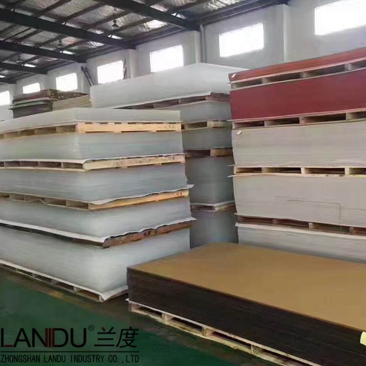 LANDU 3mm 2mm color clear pmma perpex acrylic plastic glass board ...