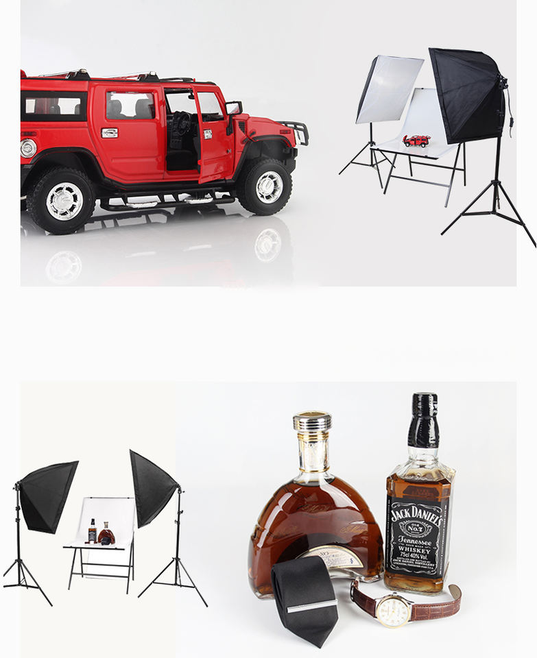 Foldable 60*100cm Shooting Table with White PVC Background for ...
