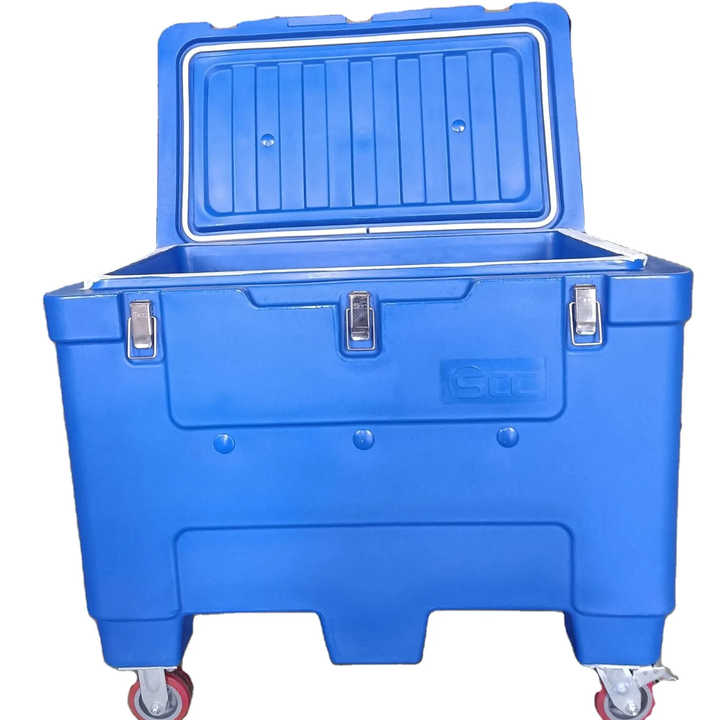 Plastic Large Dry Ice Container - 240 Liters Insulated Box