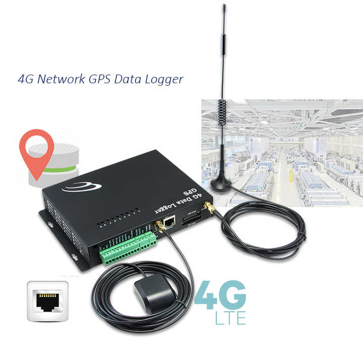 Data Logger 4g Real Time Temperature Gps Personal Gps Tracker Ethernet Type 4G GPS Temperature ...