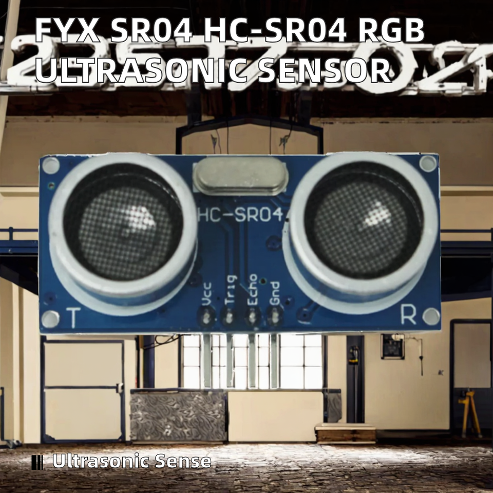 FYX SR04 HC-SR04 Ultrasonic Sensor Ranging Module with RGB LED Nylon ...