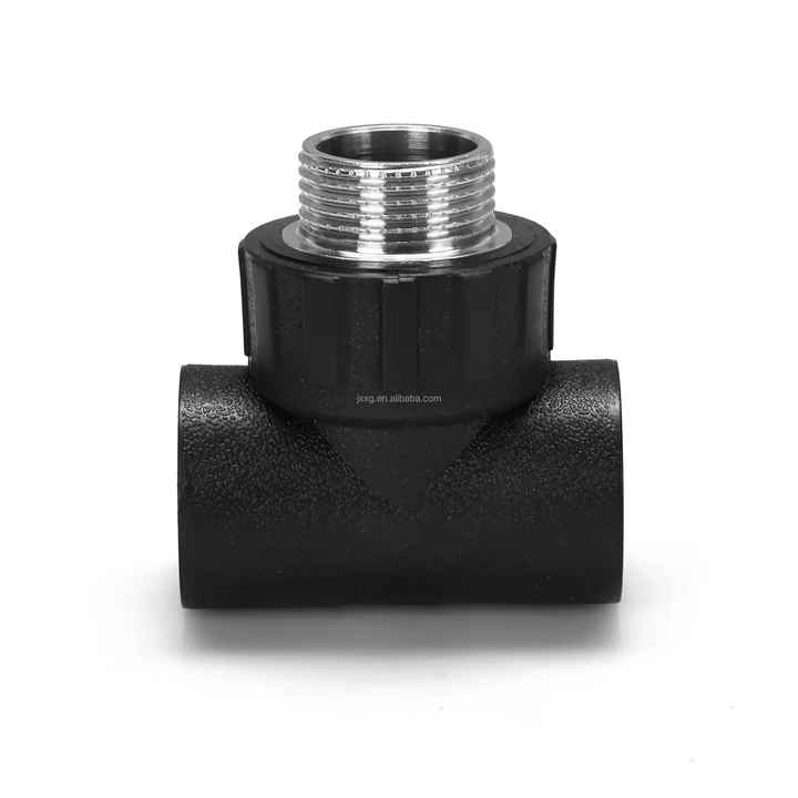 OEM Factory Wholesale HDPE Pipe Fittings Male Female Thread Tee High ...