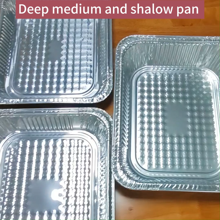 Aluminum Foil Disposable Lunch Box - Eco-Friendly & Durable