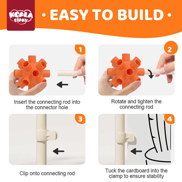 Koala Diary Customization Building Blocks House Kit Building Blocks Kit ...