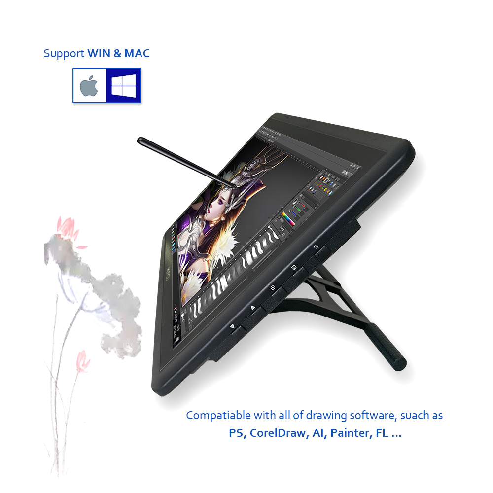 Factory Supply 8192 Levels Drawing Digital Passive Pen Writing Display...