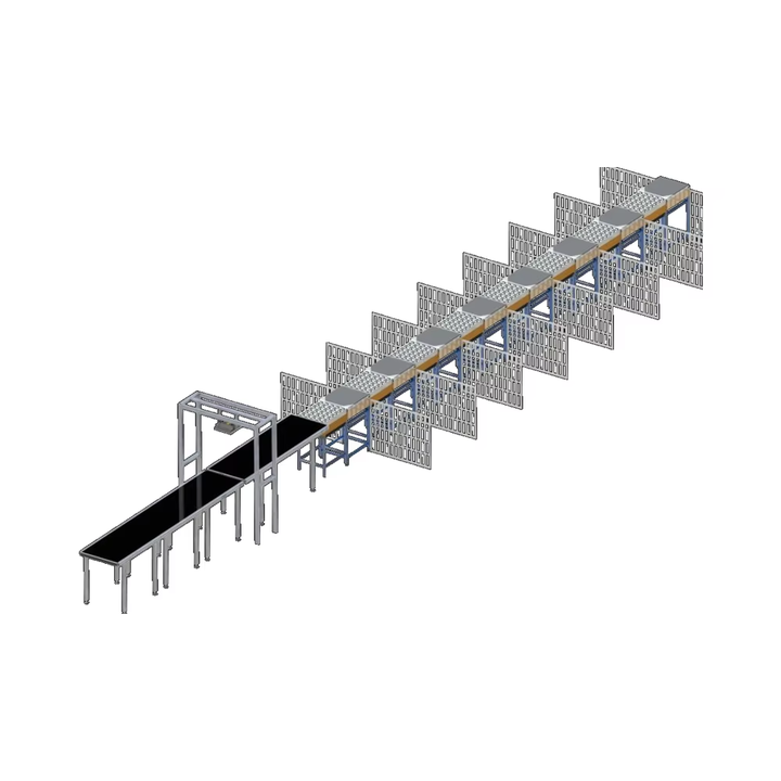 HUAYUAN Wheel Sorter - High Efficiency Logistics Solution