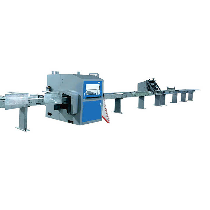STR MP280 Optimizing Cross Cut Saw Machine with Movable Rip Saw for ...
