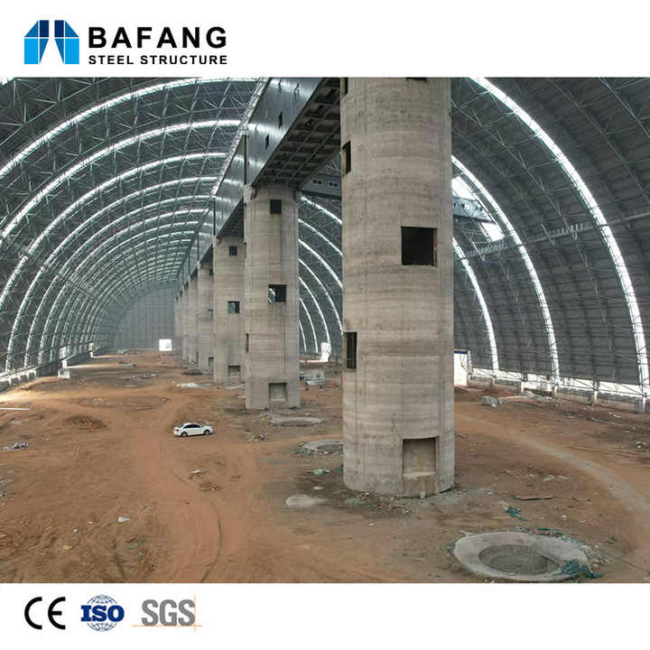 Industrial-Scale Heavy-Duty Mega Steel Structure Coal Storage Terminal ...