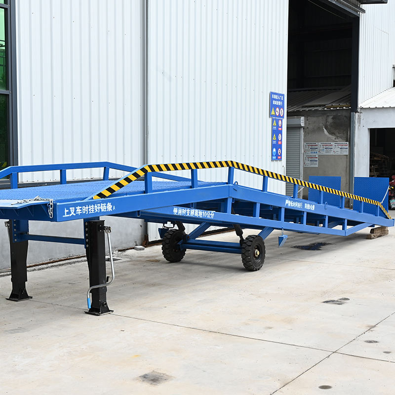 Forklift Ramp Loading Platform Bridge for Container Mobile Ramp for ...