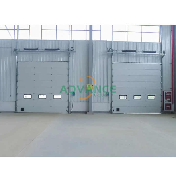 Premium Grade Industrial Sectional Loading Dock Door with Impact ...