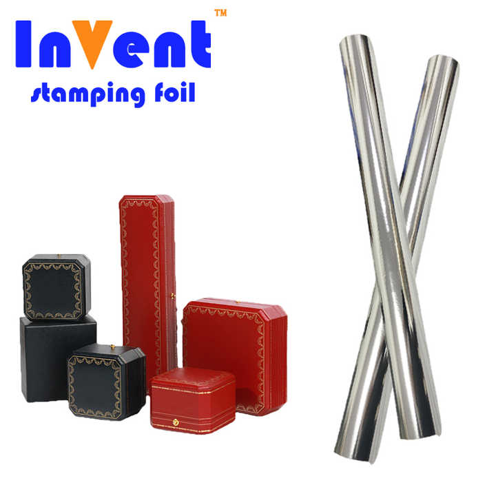 Silvery Heat Transfer Foil for Leather - Customize Accepted