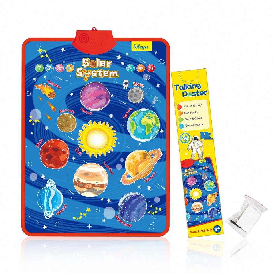 English Talking Chart Wall Chart for Children Education Abc Alphabet ...