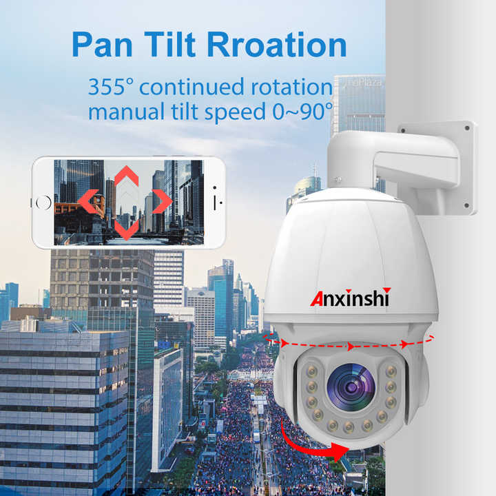 50X Poe Network Camera - Smart Analysis PTZ Camera Sony Starlight