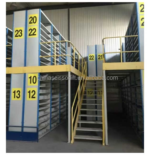 Multi-Level Design Warehouse Storage Attic Loft Garret Mezzanine ...