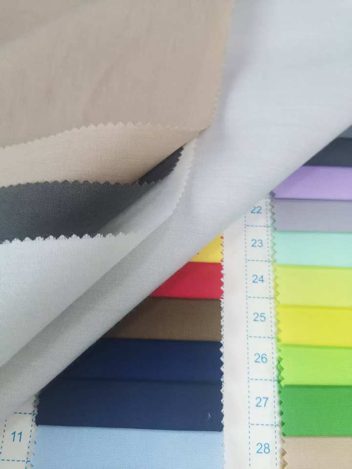 Polyester Cotton T/C 80/20 Blend Woven Plain Poplin Fabric 45*45 133*72 ...