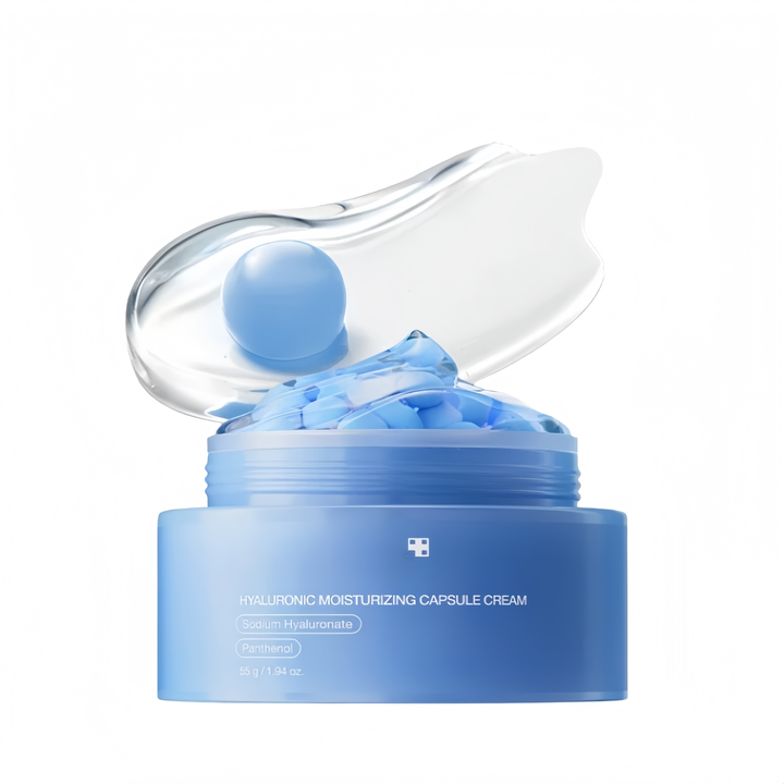 Medicub Hyaluronic Moisturizing Capsule Cream Transparent Gel Glow ...