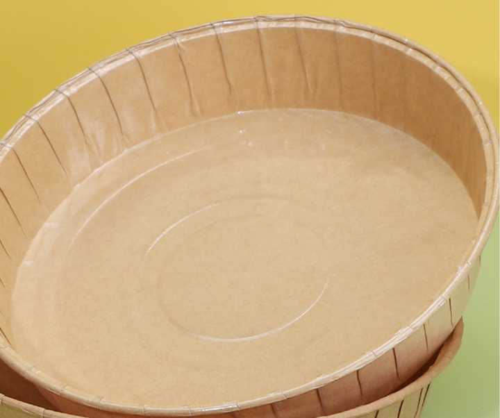 6inch Paper Pie Pans for Baking Disposable Tart Mold Round Kraft Tart ...