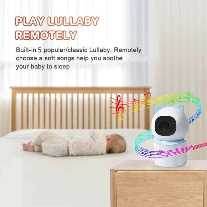 Tuya 4MP Wireless Baby Monitor Temperature Humidity Detection Alarm ...