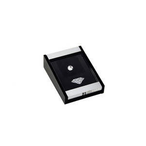 Buy Freestanding acrylic diamond shaped display box with Custom Designs ...