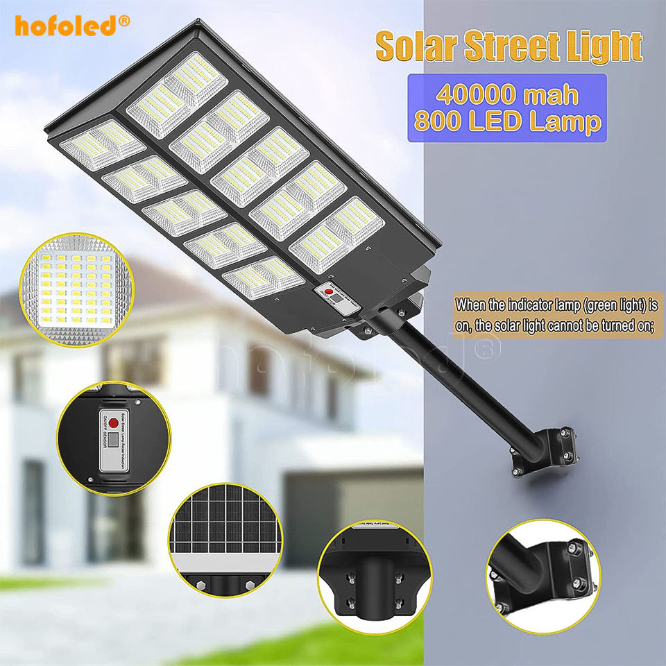 1000W to 4000W Solar LED Street Lights - Durable & Efficient