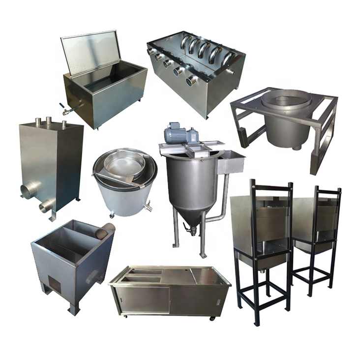 Custom Stainless Steel Conea Cyclone Dust Collector Food Steel Hopper ...